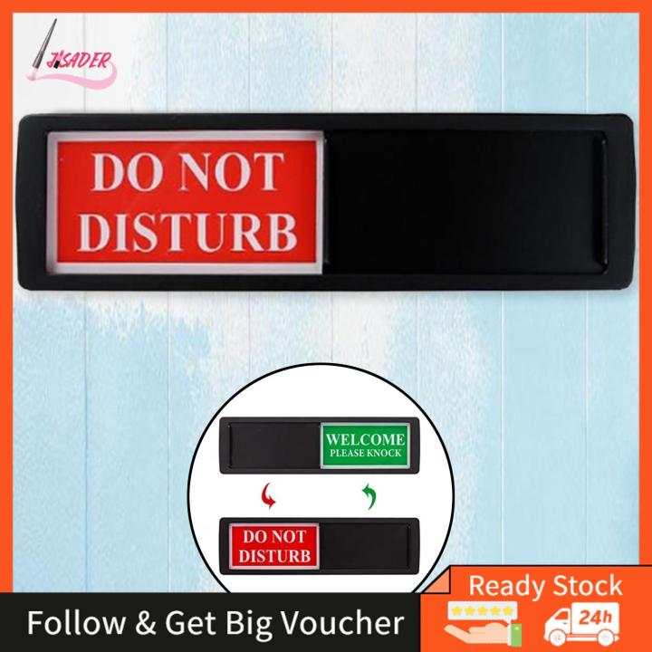 JISADER Acrylic Privacy Do Not Disturb Sign Indicator for Office ...