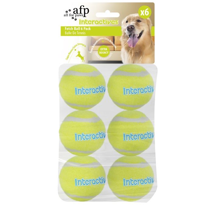 Interactives - Hyper Fetch - Super Bounce Tennis Balls (6 pack) | Lazada PH