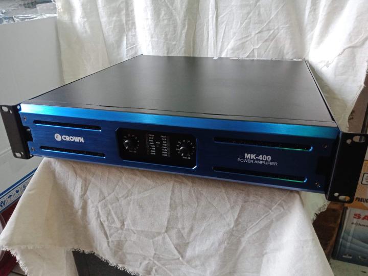 (400 Watts x 2) CROWN MK-400 Professional Power Amplifier | Lazada PH