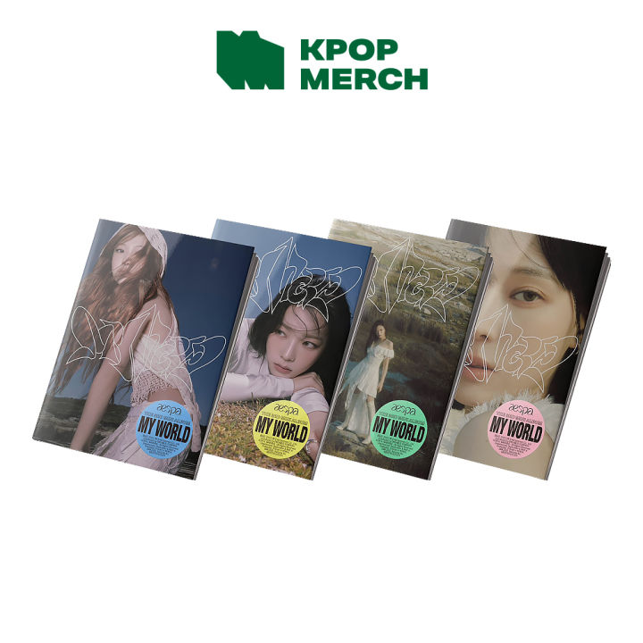 aespa - 3rd mini Album [ MY WORLD ] INTRO Version. | Lazada.co.th