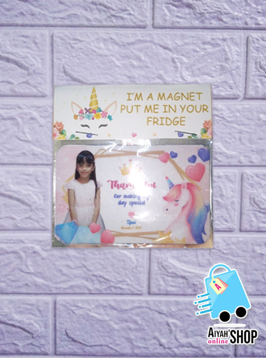 PERSONALIZED REF MAGNET (3R SIZE) (SET OF 12PCS.) | Lazada PH