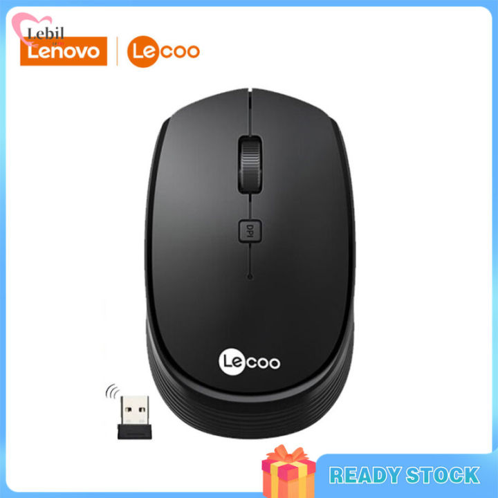 Lenovo WS212 Wireless Mouse 2.4GHz USB 1200DPI Optical Mice USB ...
