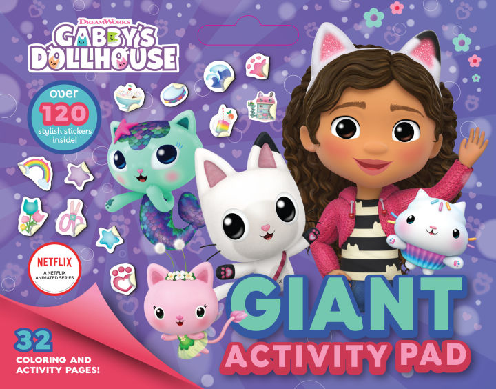 GABBY'S DOLLHOUSE GIANT ACTIVITY PAD | Lazada PH