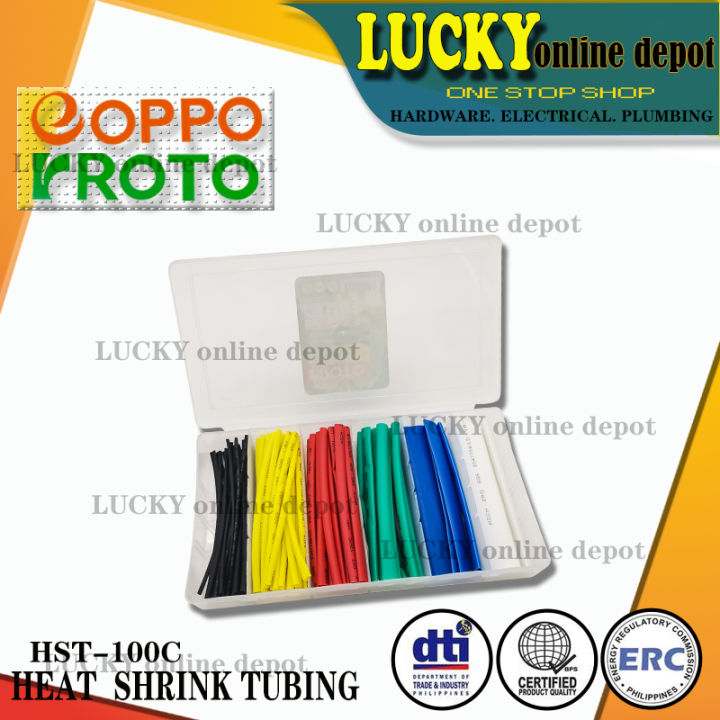 HST-100C HEAT SHRINKABLE TUBING WIRE AND CABLE SLEEVE | Lazada PH