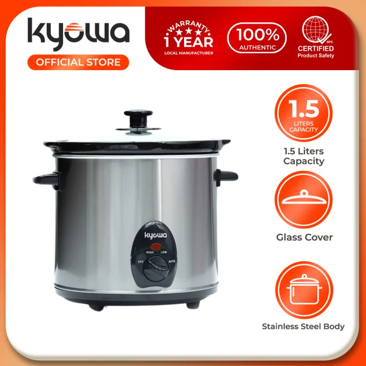 Kyowa Round Slow Cooker 1.5L KW-2800 | Lazada PH