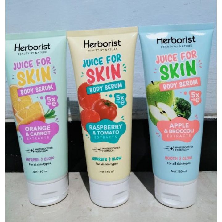 SERBA5000 - Herborist Body Serum For Juice Skin - 180ml | Lazada Indonesia