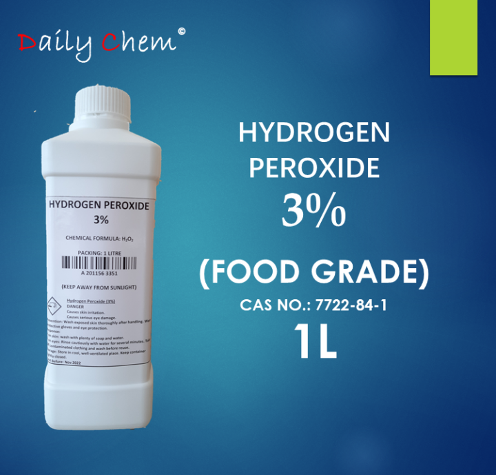 Hydrogen Peroxide 3% Non-Toxic Disinfectant 1L | Lazada