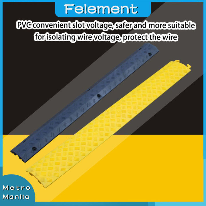 1m Floor Cable Cover For Office Pvc Cable Ramp Cover Wire Floor Cover ...