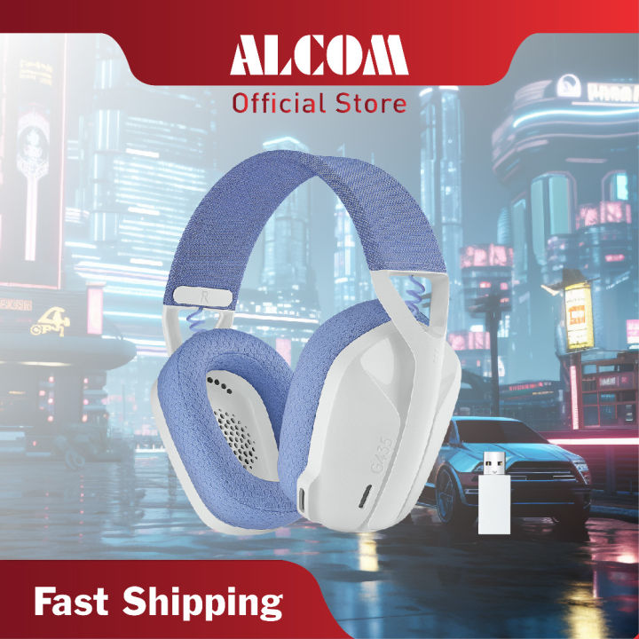 LOGITECH G435 Wireless Gaming Headset with LIGHTSPEED & Bluetooth ...