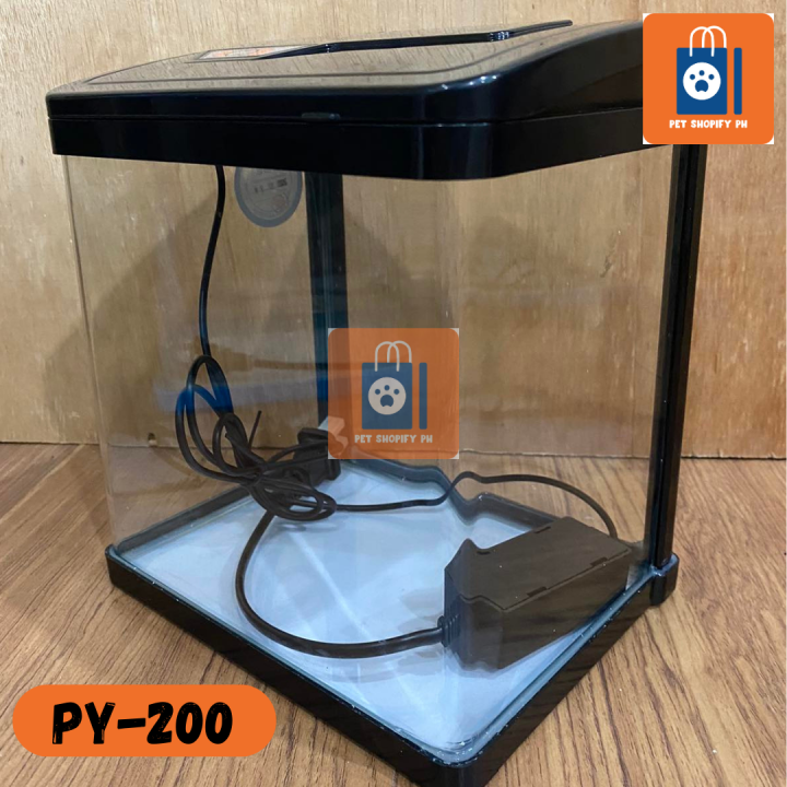 INFINITY FISH TANK AQUARIUM WITH LED LAMP AND MOTOR PY SERIES | Lazada PH