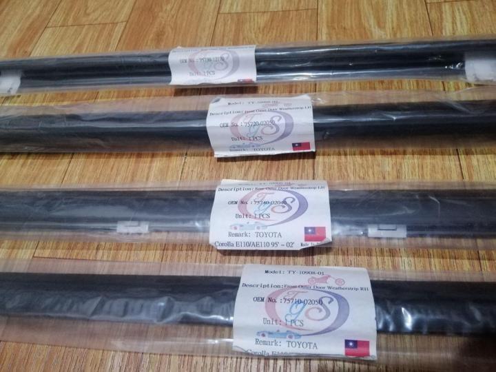 AE100 Toyota Big Body 1993 to 1997 Weather Strip Outer Channel Complete ...