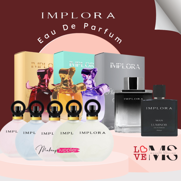 IMPLORA PARFUM BEBEK ANGSA EAU DE PARFUME | RIBBON PITA UNGU PINK ...