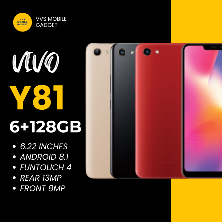 Vivo Y81 6GB RAM + 128GB ROM 6.22 Inch 🎁 Original Used (99% New) New ...