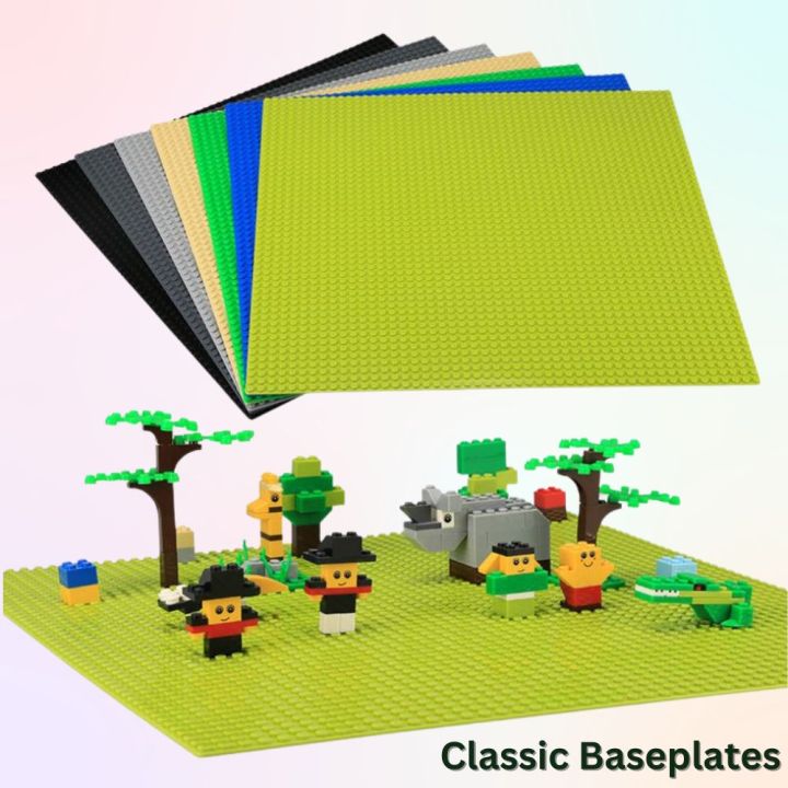 Classic Baseplates Building Plates for Lego Building Bricks 100% ...