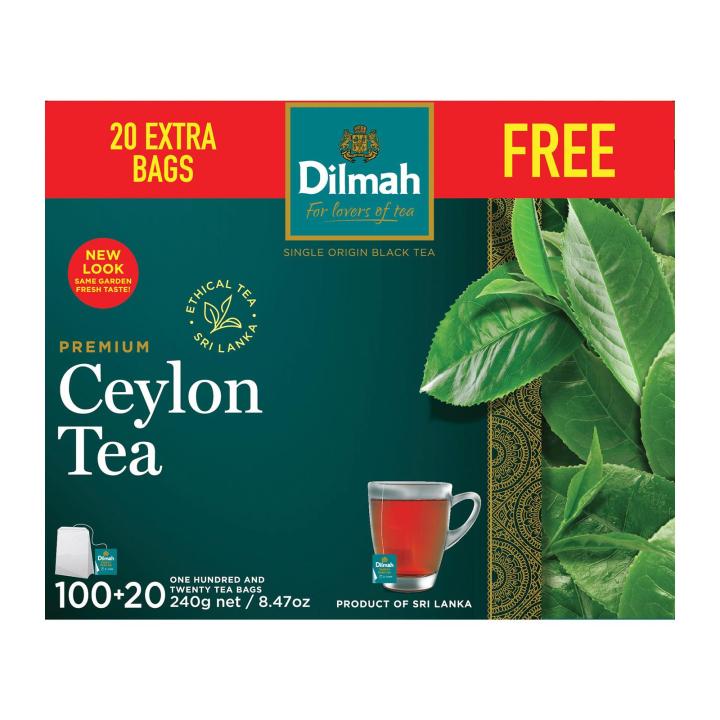 Dilmah Premium Ceylon Tea 100 Plus 20S Tea | Lazada Singapore