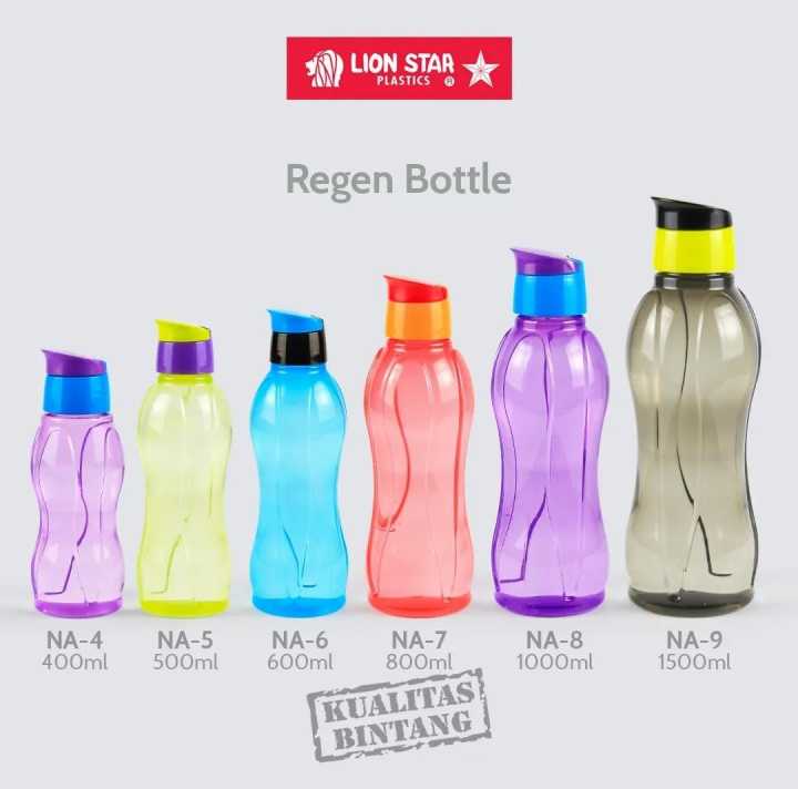 NA-4 Regen Bottle 400 ml Lion Star/Botol minum Sport 400 ml Lion Star ...