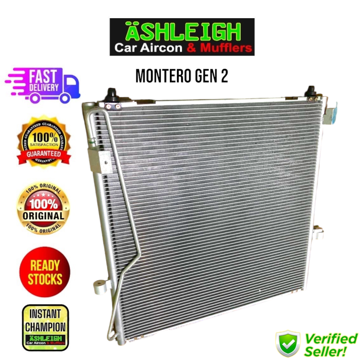 Mitsubishi Montero Gen 2 CONDENSER BIG Car aircon parts | Lazada PH