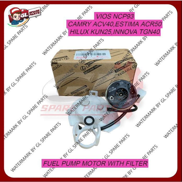 OEM TOYOTA FUEL PUMP MOTOR TOYOTA VIOS NCP93 CAMRY ACV40/50 ESTIMA ...