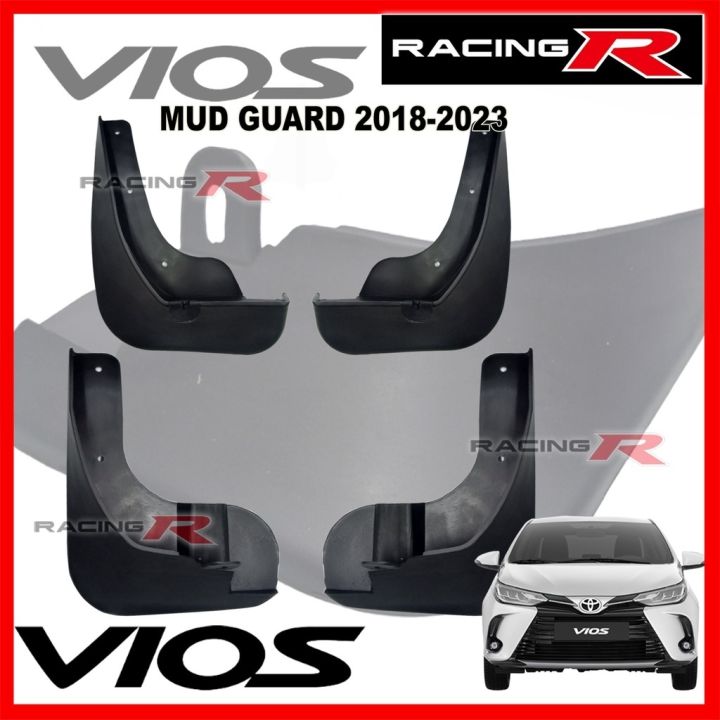 Toyota Vios Prime 2018 to 2023 Mud Guard 2019 2020 2021 2022 | Lazada PH
