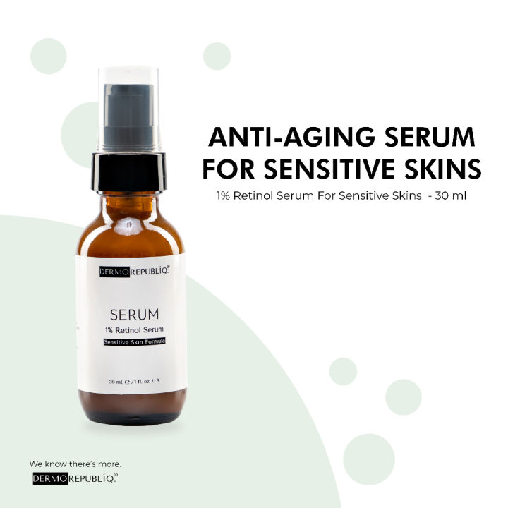 Dermorepubliq 1% retinol for sensitive skins serum-30 ml | Lazada PH