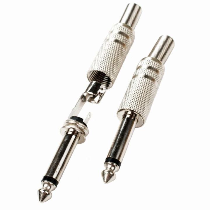 1/4" 6.35mm inch Mono Guitar Phono Plug Jack Cable | Lazada PH