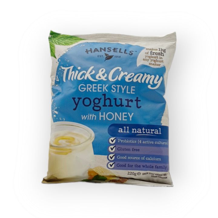 (New Zealand) Hansells Thick & Creamy Greek Style Yoghurt with Honey ...