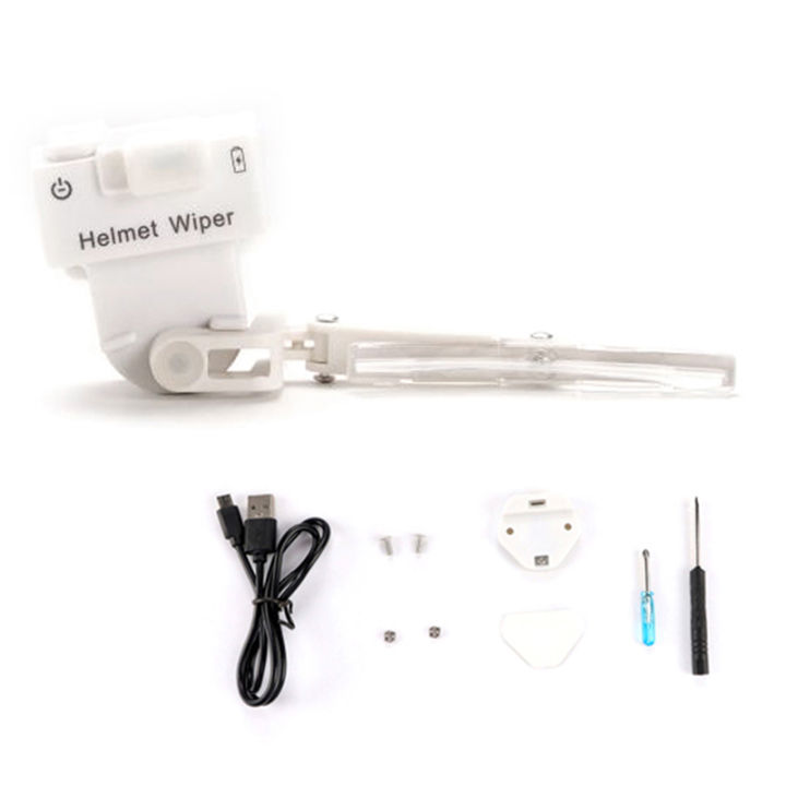 LZD dongchengdianzi 1 Set Universal Motorcycle Helmet Electric Wiper ...