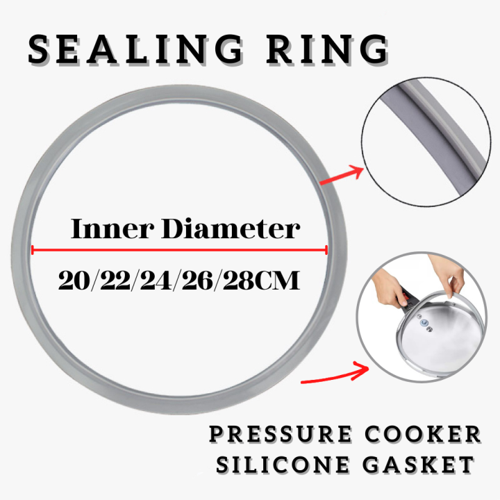 20/22/24/26/28cm Pressure cooker silicone rubber replacement,sealing ...