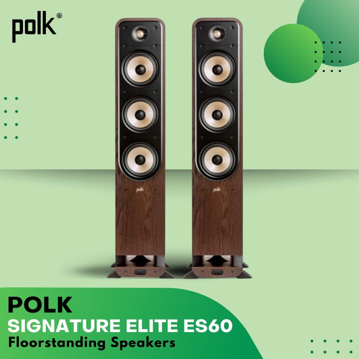 Polk Audio Signature Elite Series ES60 Floorstanding Speakers (tower ...