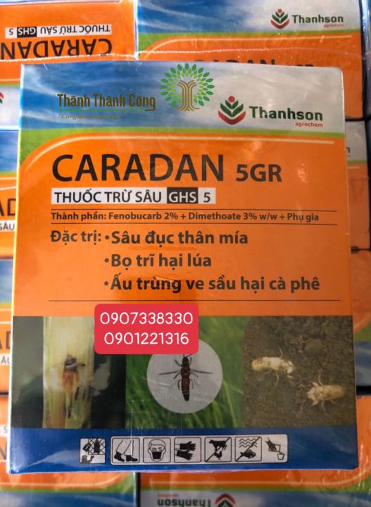 Thuốc trừ sâu CARADAN 5GR hộp 1kg | Lazada.vn