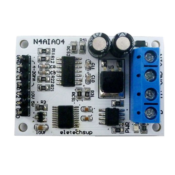 (FSGU) 4-20MA Voltage Signal Acquisition RS485 Modbus RTU Module for ...