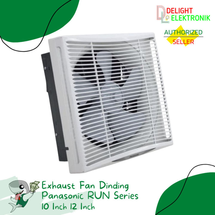 Exhaust Fan Dinding Panasonic RUN Series 10 12 Inch | Lazada Indonesia