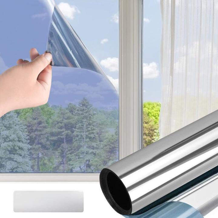 Window Reflective Film Adhesive Anti 99% UV Window Mirror Reflective ...