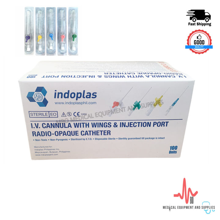 IV Cannula 100pcs/box - G18, G20, G22, G24, G26 | Lazada PH