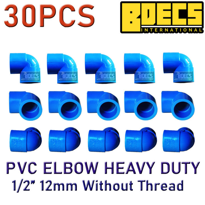 PVC Elbow No Thread 20mm 1/2" High Quality | Lazada PH