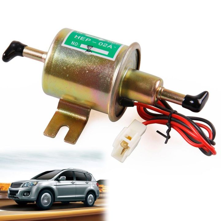 Hep-02 แรงดันต่ำดีเซลเบนซินเบนซิน 24V Universal ปั๊มเชื้อเพลิงไฟฟ้า ...