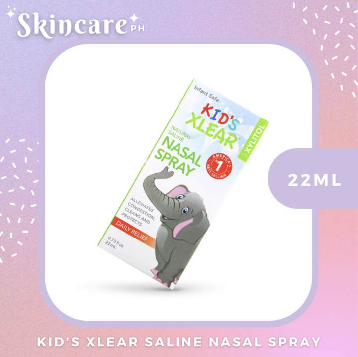 Kid's Xlear Saline Nasal Spray 22ml | Lazada PH