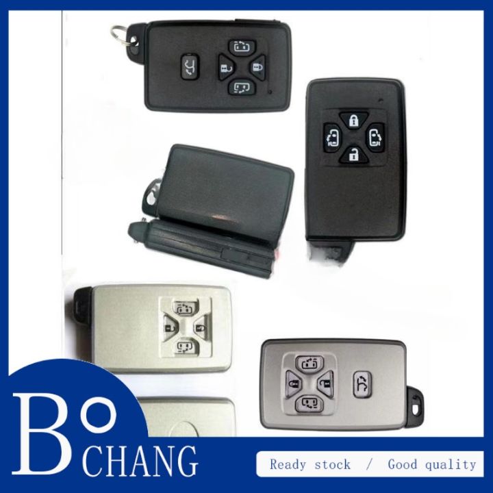 Toyota 4 5 buttons ESTIMA/ALPHARD/VELLFIRE keyless entry smart key ...