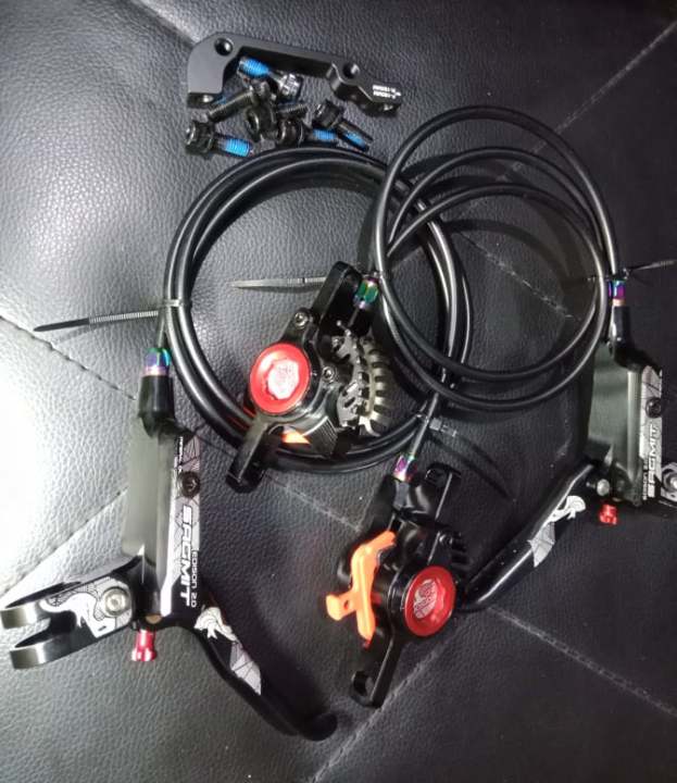 SAGMIT EDISON HYDRAULIC BRAKE SET MOUNTAIN BIKE BICYCLE 2.0 | Lazada PH