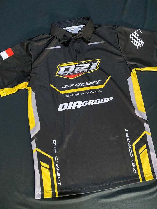 JERSEY RACING FULL PRINTING JERSEY CUSTOM NAMA NOMOR JERSEY RACING TEAM ...