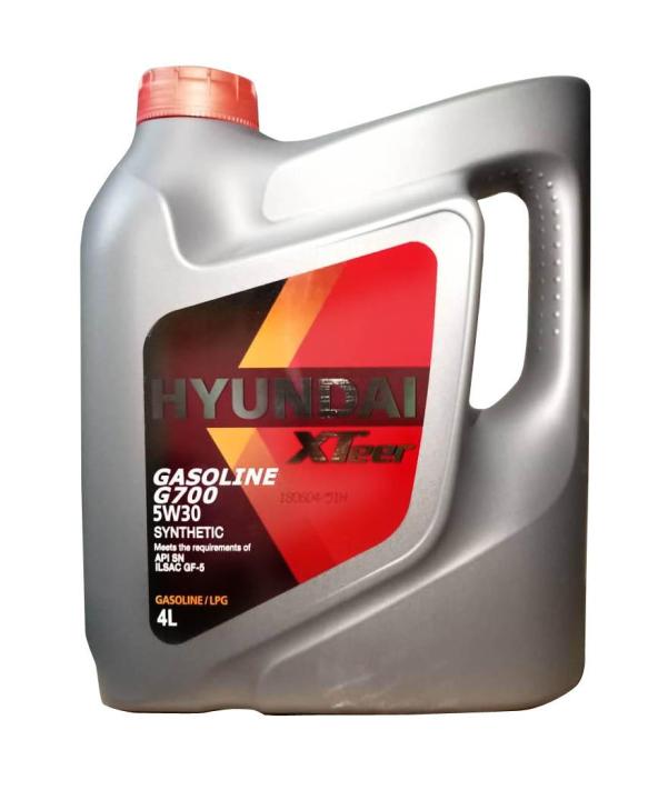 Hyundai XTeer Gasoline G700 5W-30 Synthetic Motor Oil 1 Gallon ( 4 ...