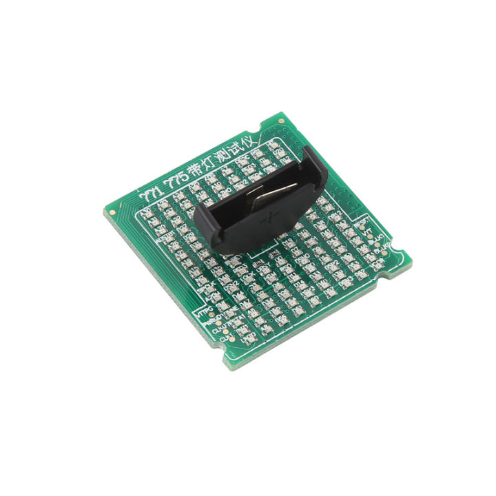 (GQZX) Desktop CPU 775 Socket Tester CPU Socket Analyzer Dummy Load ...