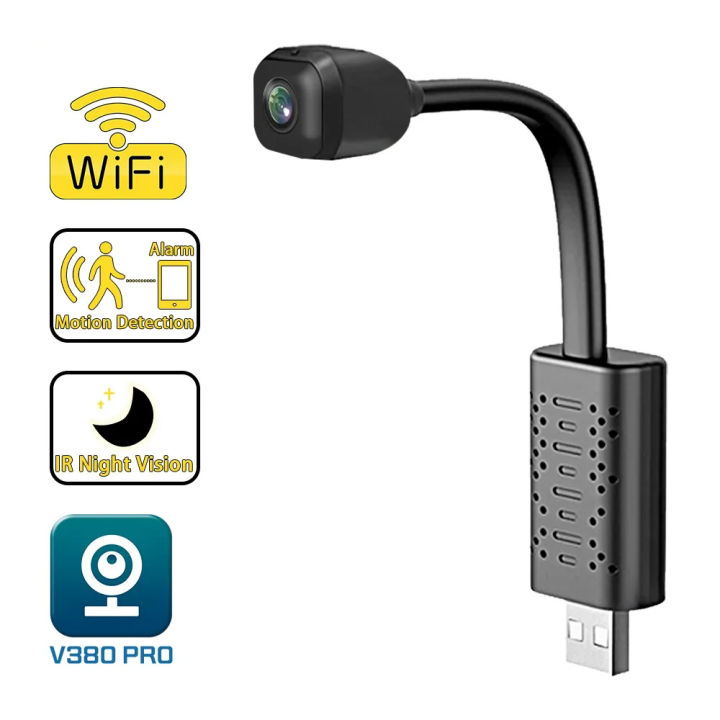 ENRIC STORE [Hot Sale] Full HD Smallest WiFi Hidden Camera Mini HD ...