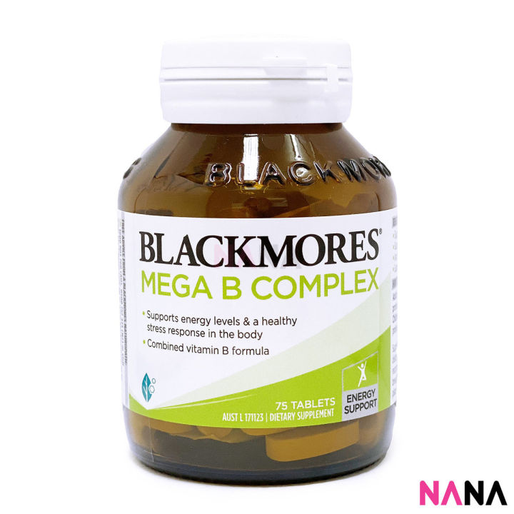 Blackmores Mega B Complex 75 Tablets (EXP:08 2026) | Lazada PH