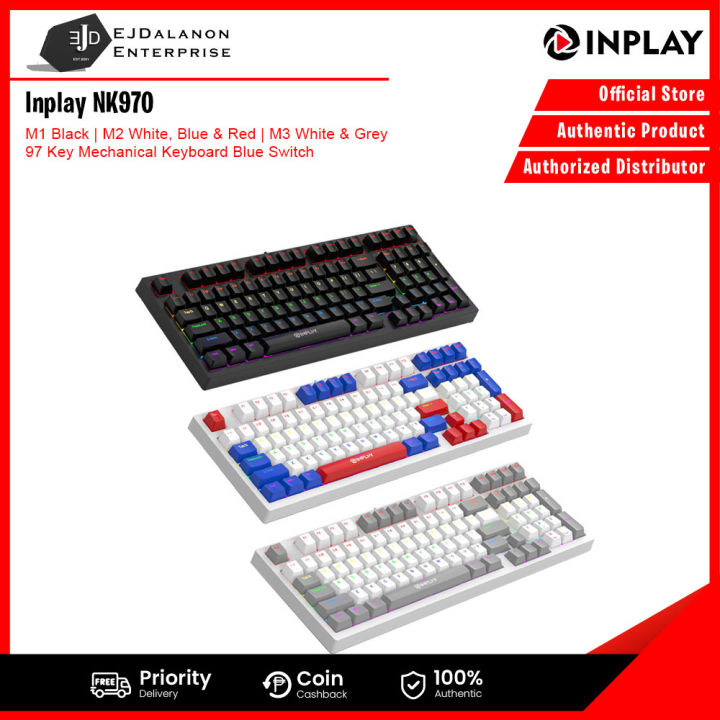 Inplay NK970 Series 97 Key Mechanical Keyboard Blue Switch | EJDalanon ...