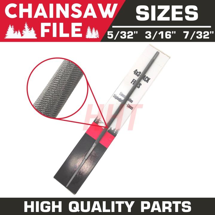 Chainsaw File 5/32'' 3/16'' 7/32'' Kikil Round File Metal File Power ...