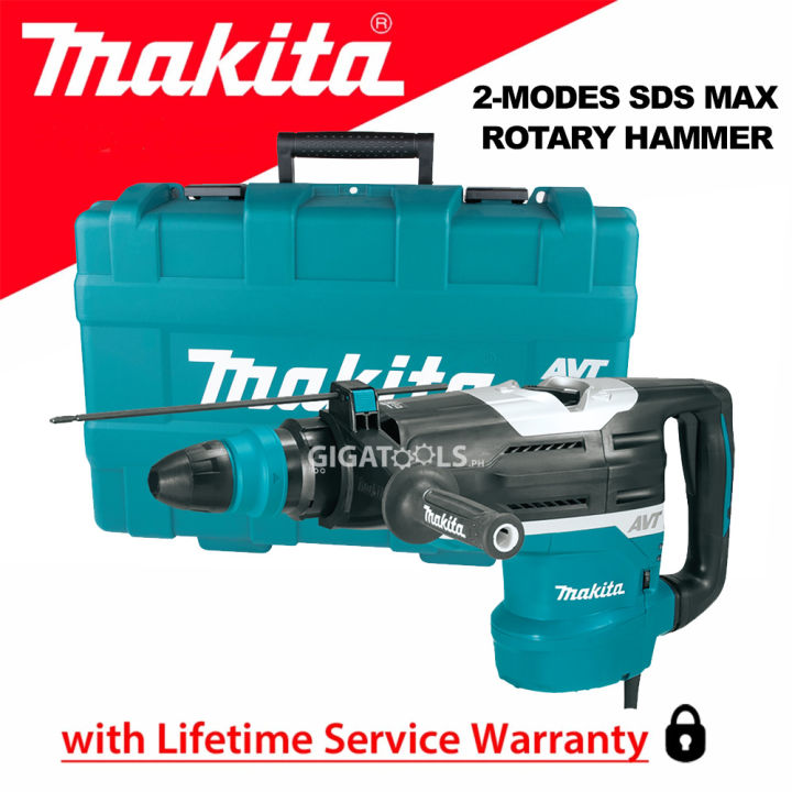 Makita HR5212C SDS-MAX Shank Rotary Hammer AVT 52mm (2-1/16″) 20J ( 1 ...