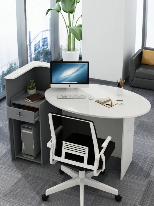 Small front desk reception network Hongchao store cashier barber shop ...