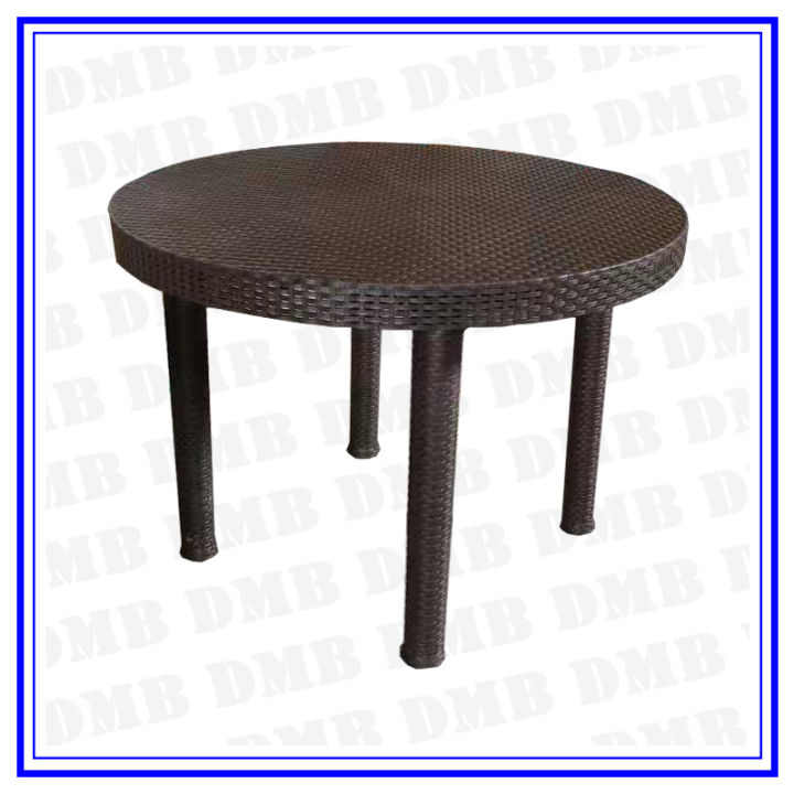 Jolly Round Rattan Coffee Table 39X39" (JP2040) | Lazada PH
