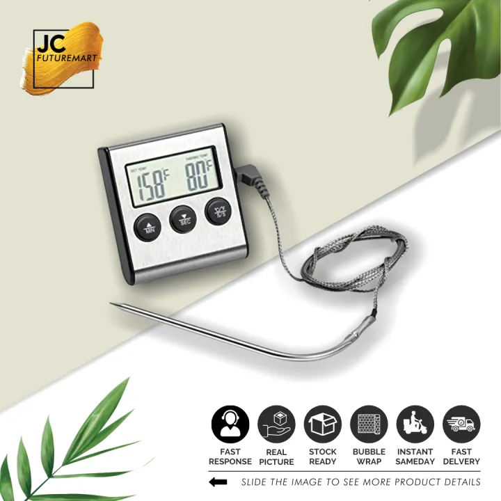 TERMOMETER KOPI - MASAK - MINYAK KABEL ALARM | FOOD THERMOMETER TP700 ...